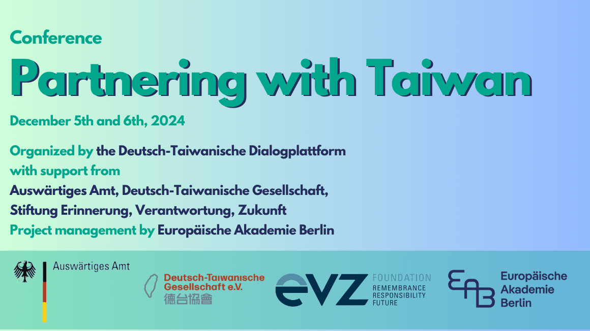 Berlin Taiwan Conference Dialogue Platform 2024 cooperation